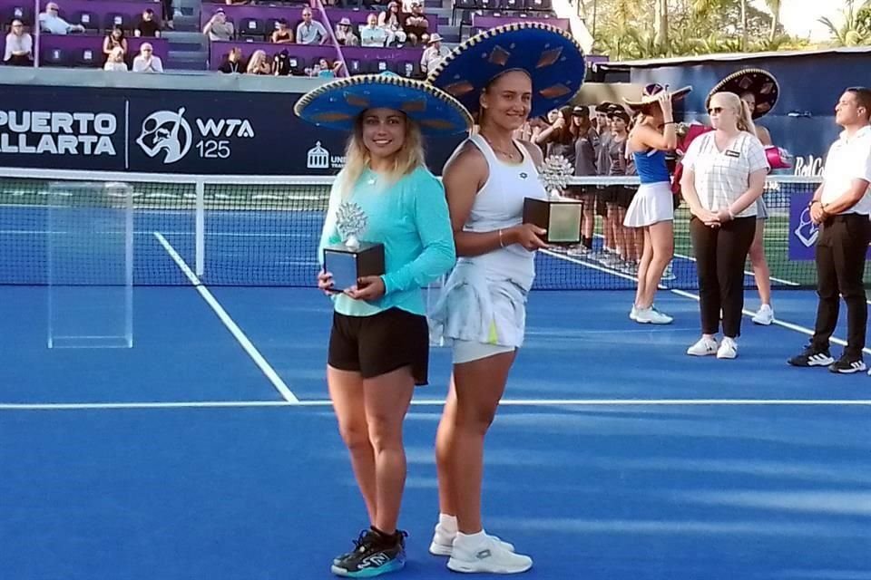 Zarazúa se corona en dobles en el WTA 125 de Puerto Vallarta